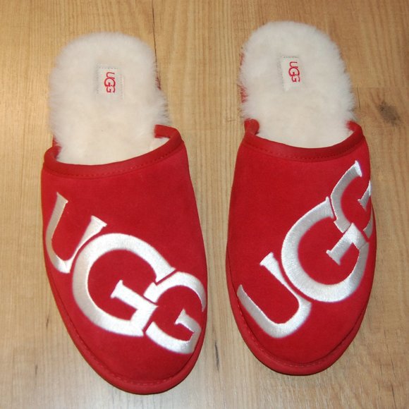 UGG | Shoes | Ugg Mens Scuff Logo Slipon Slipper Nwob | Poshmark